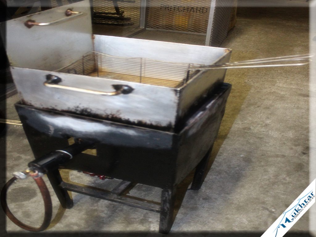 Gas Chip Fryer Single - Mukhtar Hiring Service